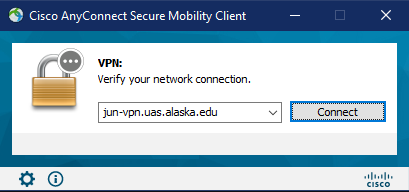 Install and configure your VPN client